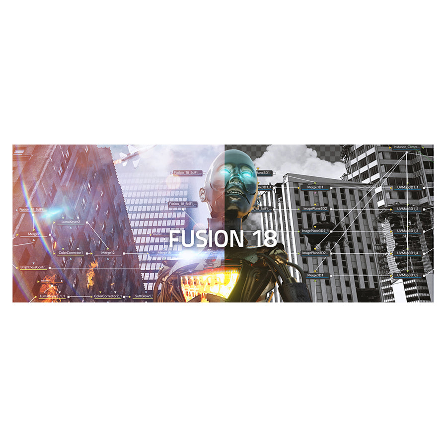 BlackMagic Fusion Studio 18 — Foto Ema